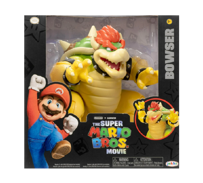 Bowser (41720) Figura de Acción con Efecto de Fuego – Toy Rush